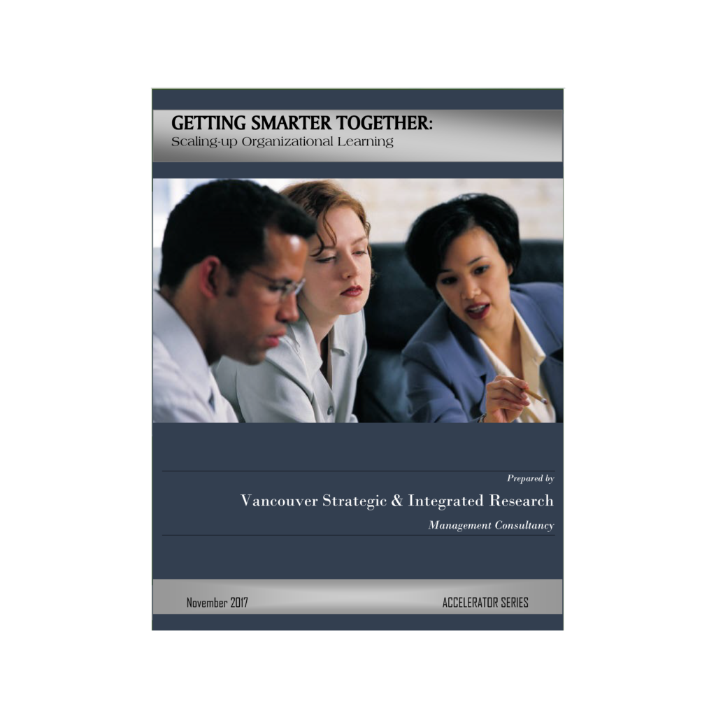 Getting Smarter Together: Scaling-up Organizational Learning ...