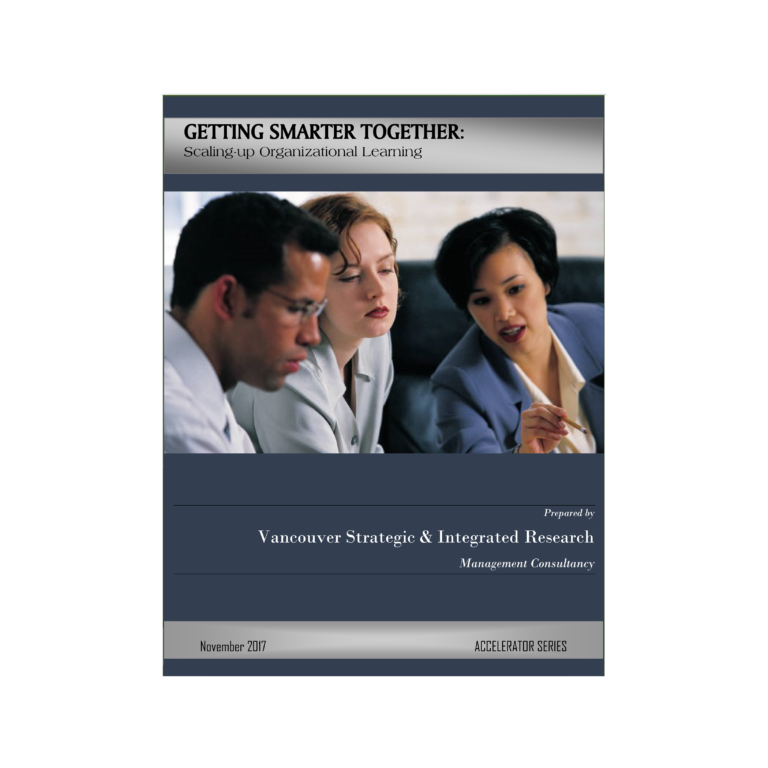 Getting Smarter Together: Scaling-up Organizational Learning ...